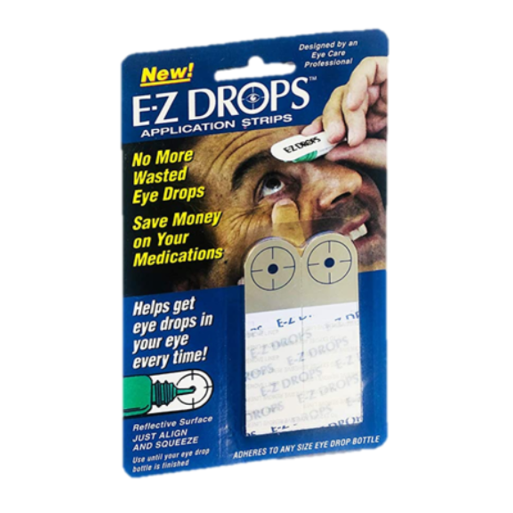 EZ Drops Reflective Eye Drop Application Strips – Peermax
