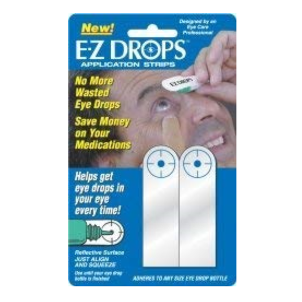 EZ Drops Reflective Eye Drop Application Strips – Peermax